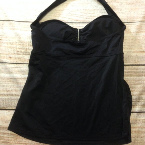 Jaclyn Smith | Swim | Black Swim Top By Jaclyn Smith Size 6 | Poshmark